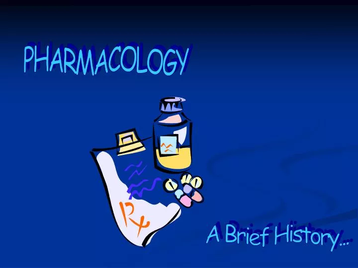 PPT - PHARMACOLOGY PowerPoint Presentation, free download - ID:4481009