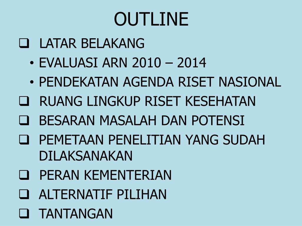 PPT - PRIORITAS LITBANG KESEHATAN DAN OBAT PowerPoint Presentation ...