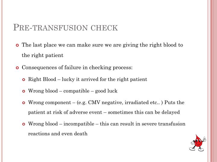 PPT - BLOOD COMPONENTS WHAT DO YOU NEED TO KNOW? PowerPoint ...