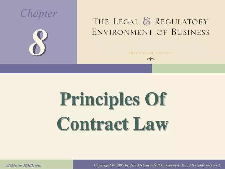 PPT - Principles Of Contract Law PowerPoint Presentation, free download ...