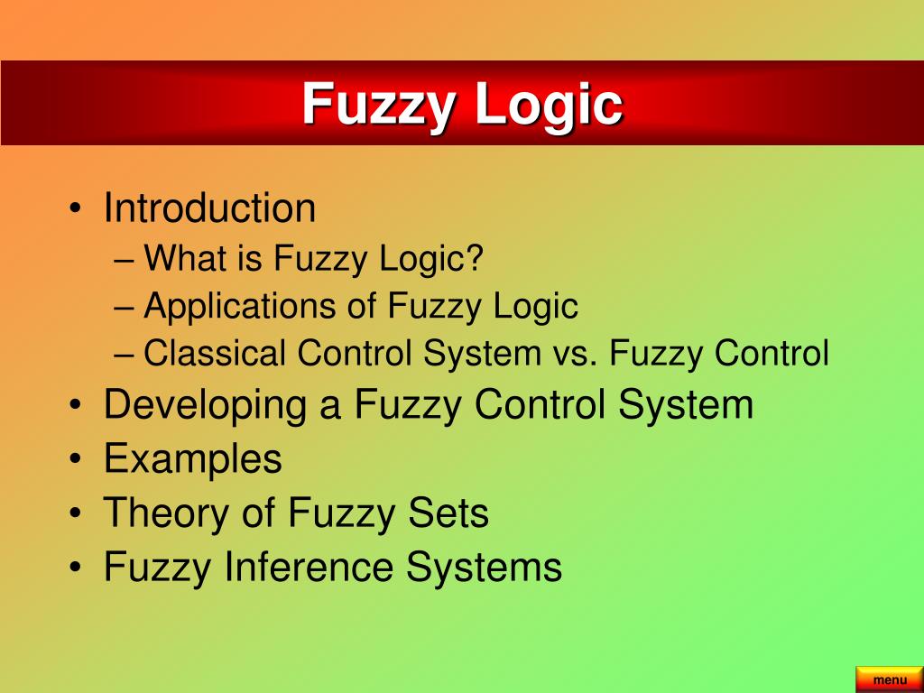 PPT Fuzzy Logic PowerPoint Presentation Free Download ID 4483920