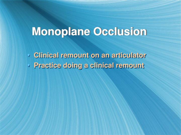 PPT - Setting Posterior Teeth PowerPoint Presentation - ID:4484665