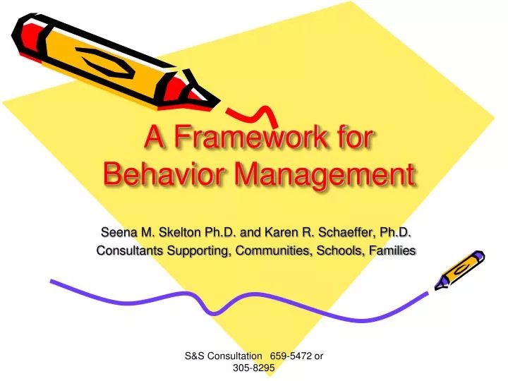 PPT - A Framework for Behavior Management PowerPoint Presentation, free ...