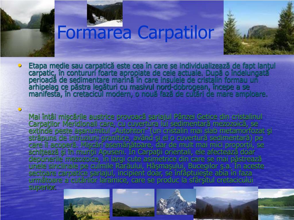 PPT - CARPATII SI DEPRESIUNEA TRANSILVANIEI PowerPoint Presentation ...