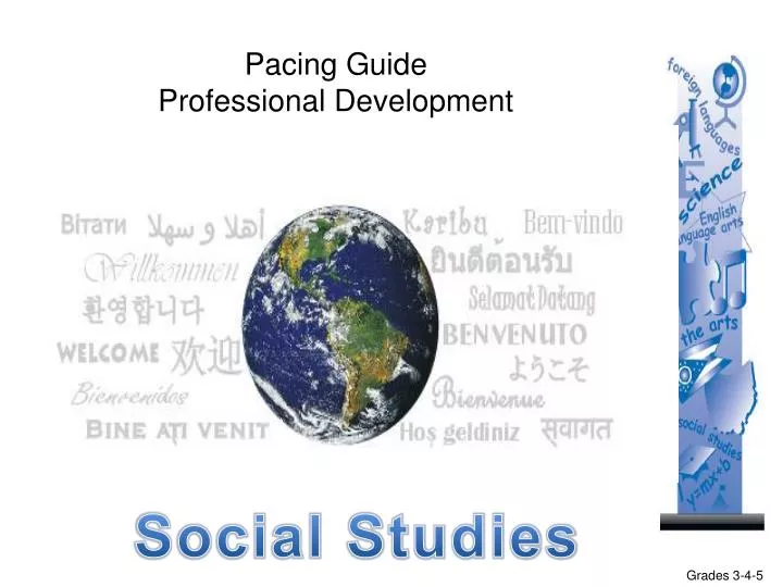 PPT - Pacing Guide Professional Development PowerPoint Presentation ...