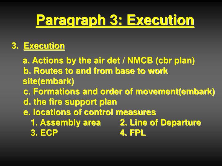 PPT - OPERATIONS ORDER (SMEAC) UT1(SCW) Godfrey PowerPoint Presentation ...