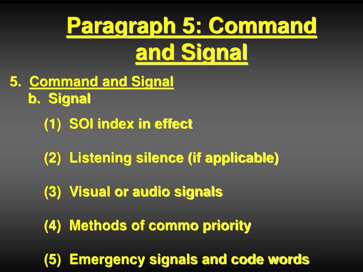 PPT - OPERATIONS ORDER (SMEAC) UT1(SCW) Godfrey PowerPoint Presentation ...