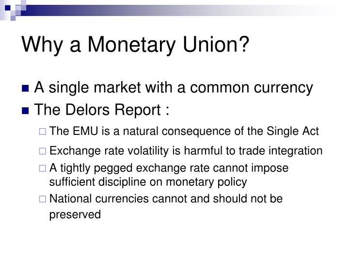 PPT - EUROPEAN MONETARY UNION PowerPoint Presentation - ID:4488127