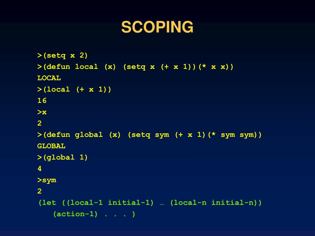 Ppt Symbolic Programming And Lisp Cs570 Lecture Notes By Jin Hyung Kim Computer Science