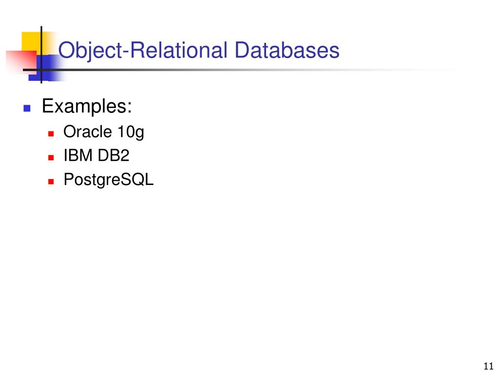 Ppt Modern Database Techniques Part 1 Object Oriented Databases