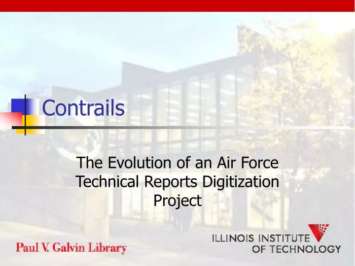 PPT - Contrails PowerPoint Presentation, free download - ID:4489899