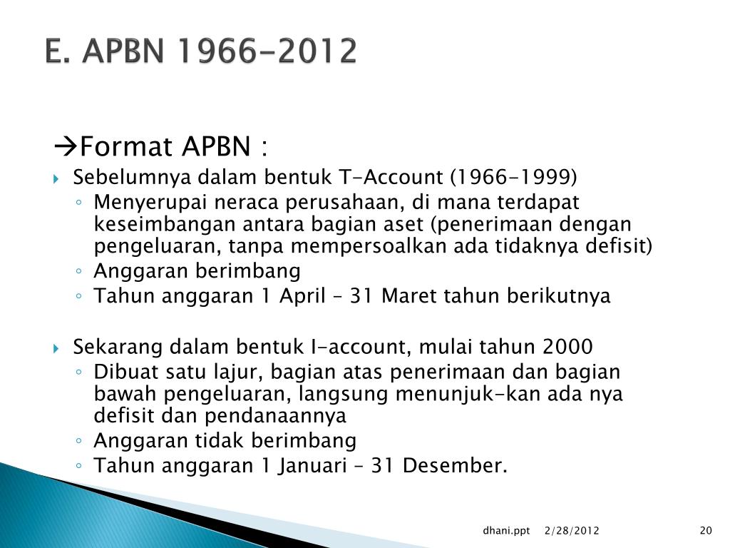 PPT - Anggaran Pendapatan dan Belanja Negara (APBN) PowerPoint ...