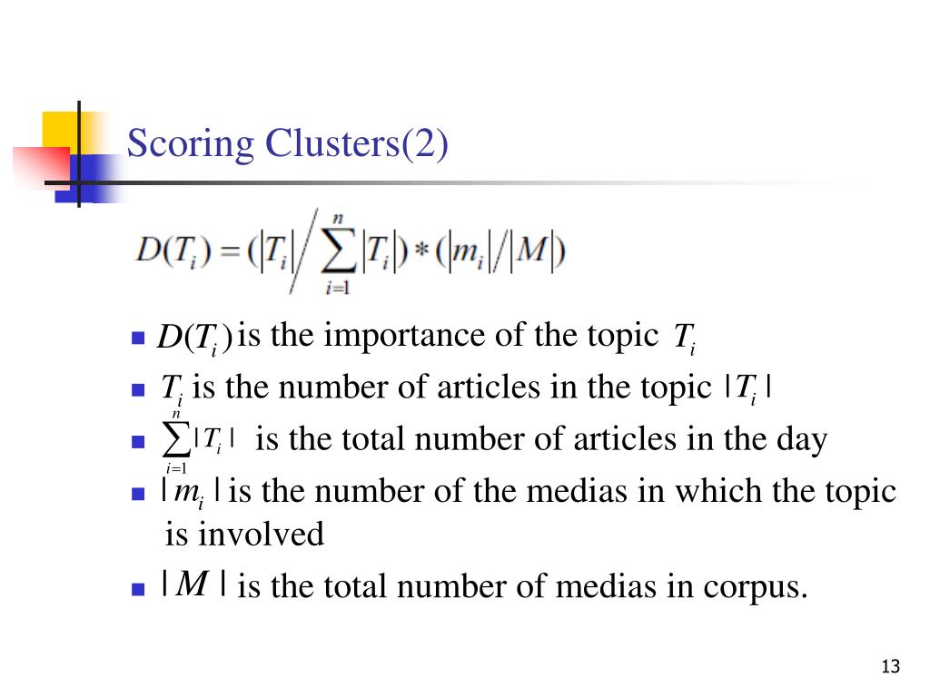 Ppt A Topic Detection And Tracking Method Combining Nlp With Suffix Tree Clustering Powerpoint 4928