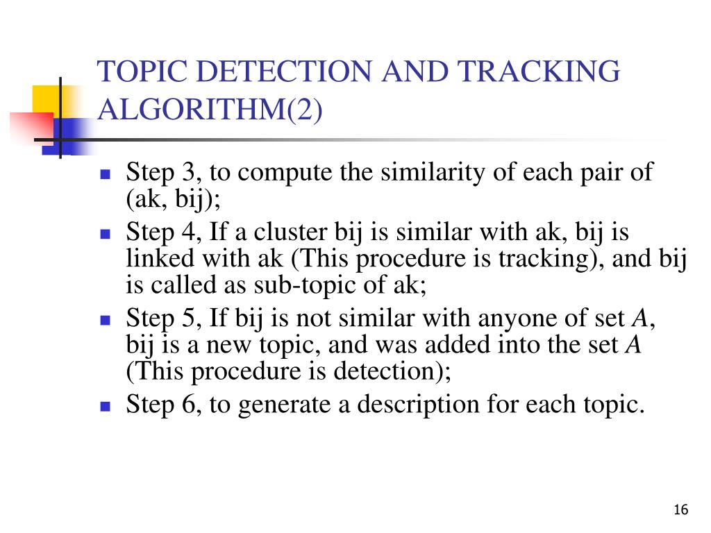 Ppt A Topic Detection And Tracking Method Combining Nlp With Suffix Tree Clustering Powerpoint 8022