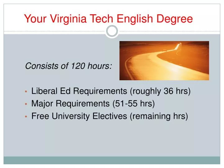 PPT - Your Virginia Tech English Degree PowerPoint Presentation, free ...