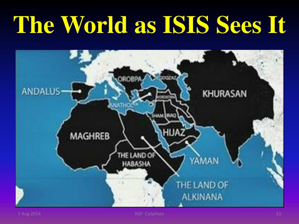 PPT - THE NEW CALIPHATE (ISIS-IS) Radical Islam at War with the World ...
