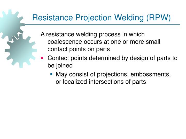 PPT - WELDING PROCESSES PowerPoint Presentation - ID:4492187