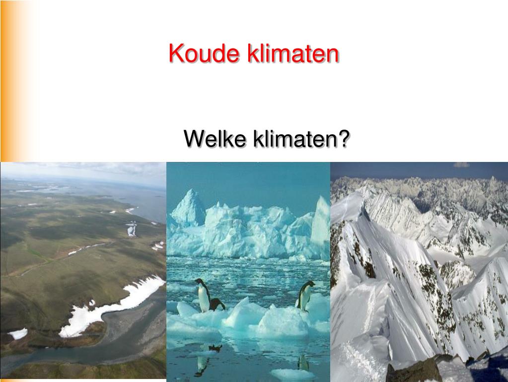 PPT - Hoofdstuk 2 Klimaatzones en landschappen Paragraaf 9 en 10 ...