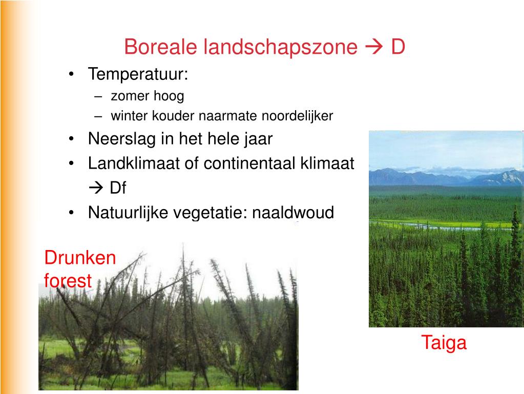 PPT - Hoofdstuk 2 Klimaatzones en landschappen Paragraaf 9 en 10 ...