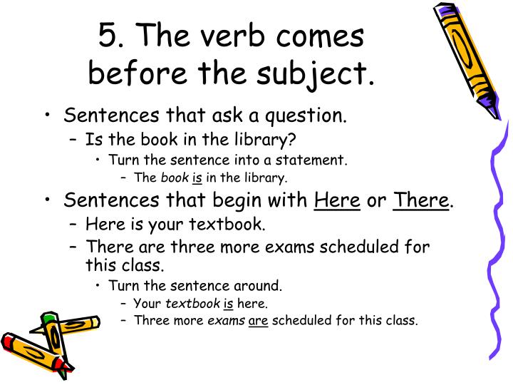 PPT - Subject-Verb Agreement PowerPoint Presentation - ID:4492266