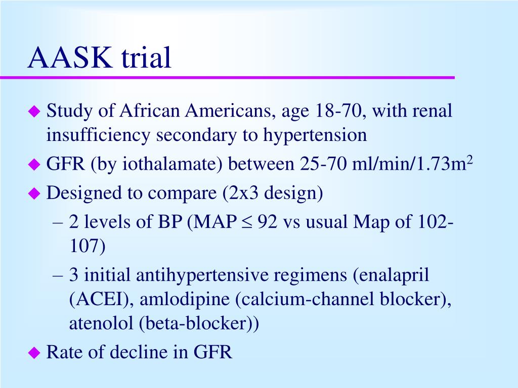 PPT - Hypertension Control and Progression of Renal Disease PowerPoint ...