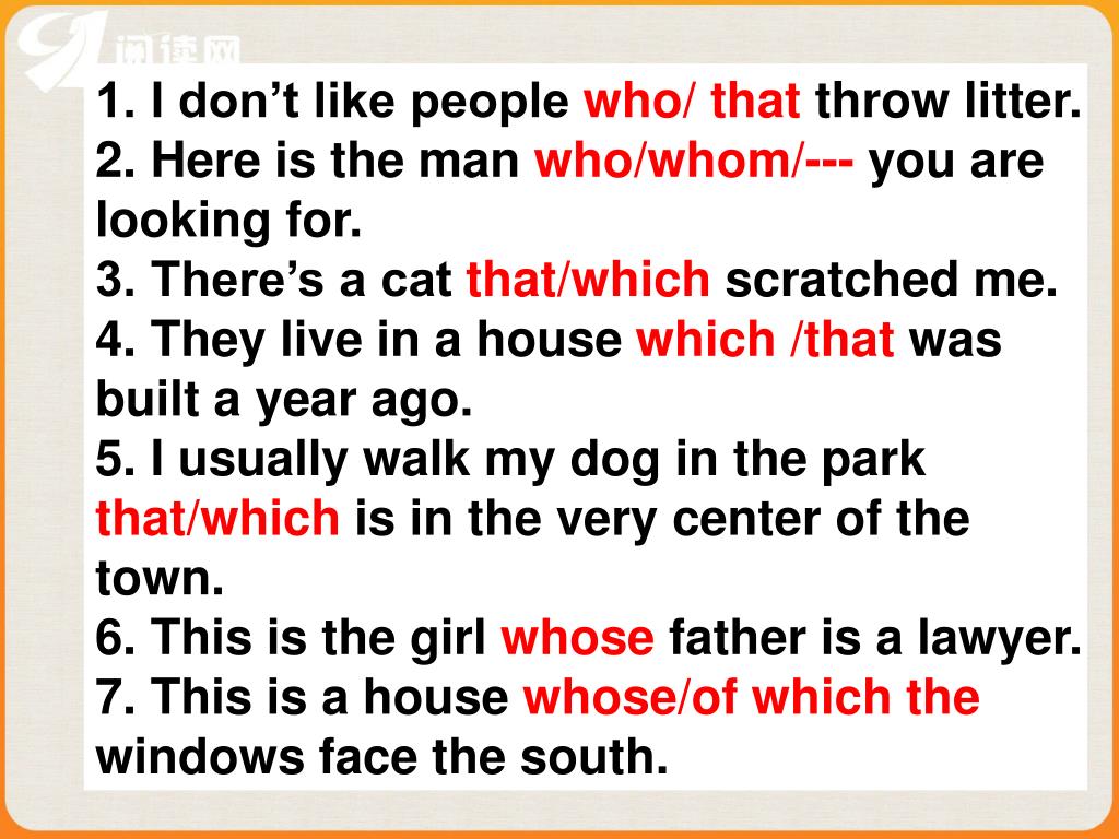 Ppt Grammar Attributive Clause Powerpoint Presentation Free