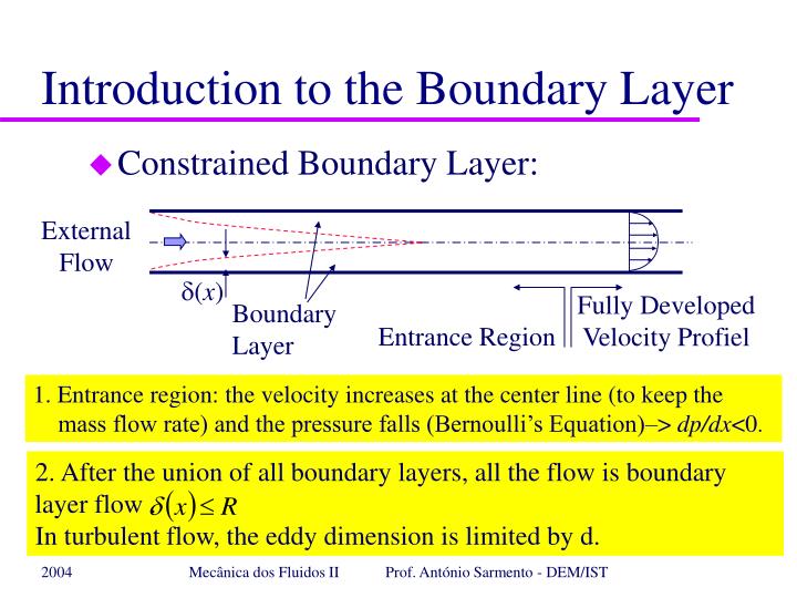 PPT - Introduction to the Boundary Layer concept PowerPoint Presentation - ID:4492982