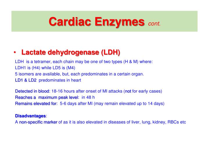 PPT - Biochemical Markers for Diagnosis of Myocardial Infarction ...