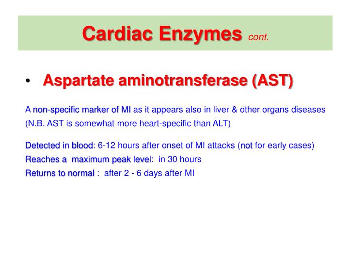 PPT - Biochemical Markers for Diagnosis of Myocardial Infarction ...