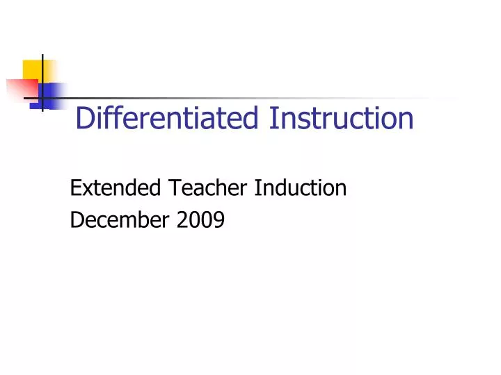 PPT - Differentiated Instruction PowerPoint Presentation, free download ... PPT - Differentiated Instruction PowerPoint Presentation, free download ...