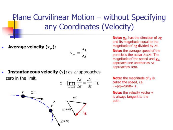 PPT - Curvilinear Motion PowerPoint Presentation - ID:4494240