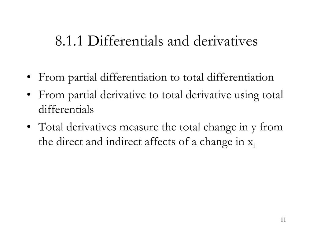Ppt Ch 8 Comparative Static Analysis Of General Function Models Powerpoint Presentation Id