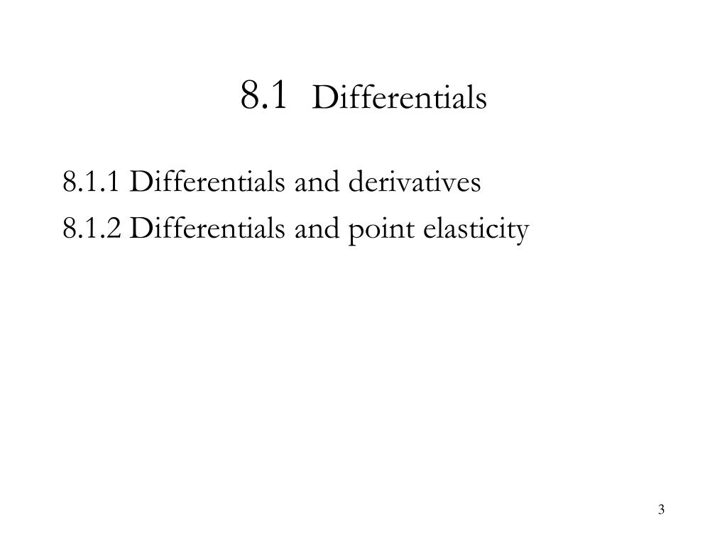 Ppt Ch 8 Comparative Static Analysis Of General Function Models Powerpoint Presentation Id