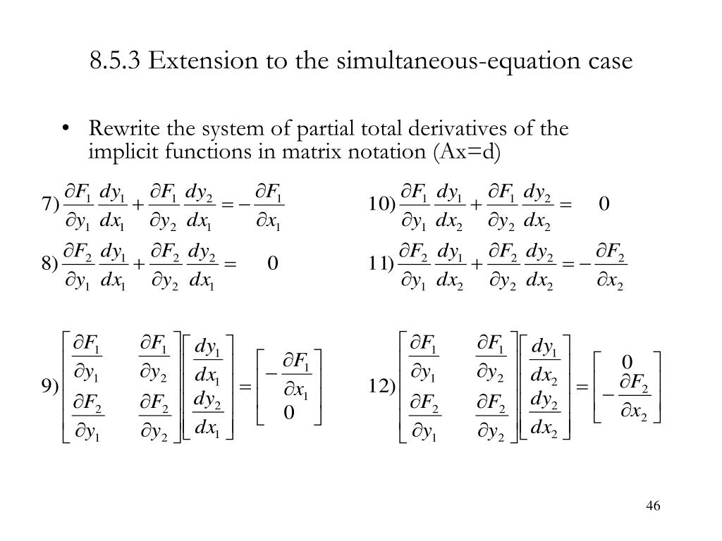 Ppt Ch 8 Comparative Static Analysis Of General Function Models Powerpoint Presentation Id