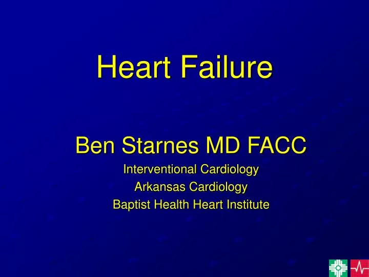 PPT - Heart Failure PowerPoint Presentation, free download - ID:4496255