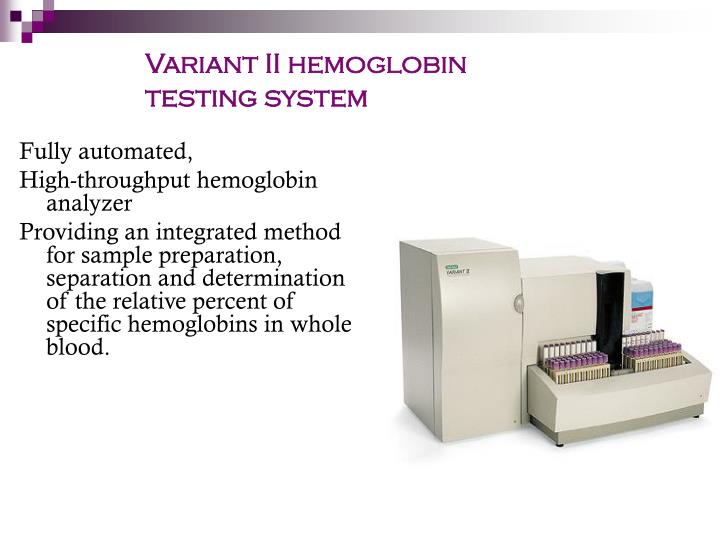 PPT - Thalassemia and Hemoglobinopathies PowerPoint Presentation - ID ...
