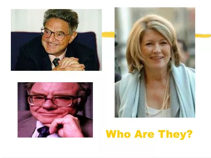 PPT - Who Are They? PowerPoint Presentation, free download - ID:4497260
