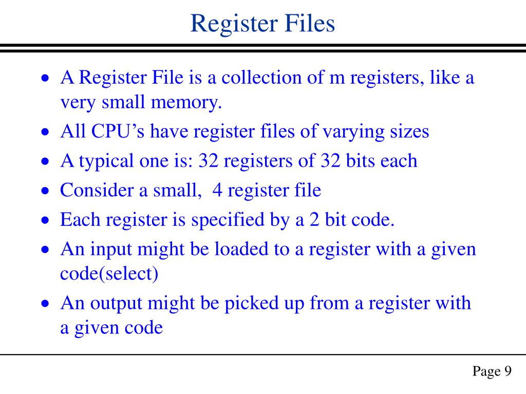 PPT - Registers and Counters PowerPoint Presentation, free download ...