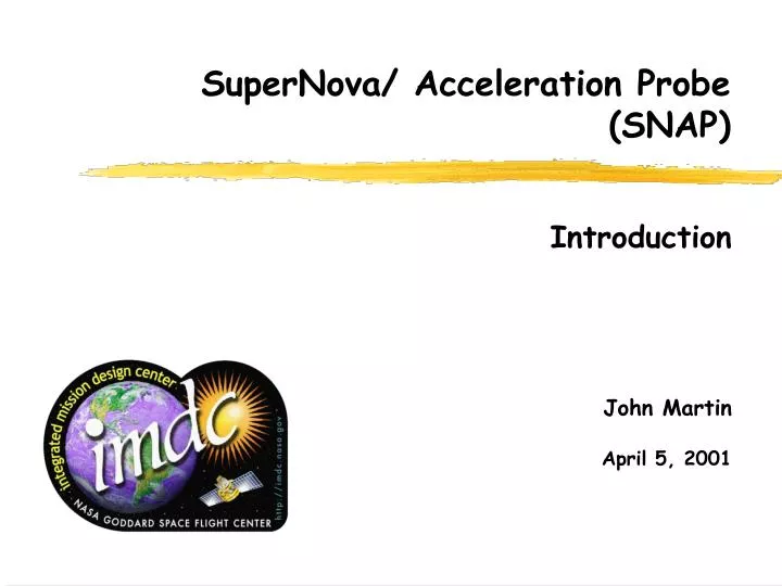 PPT - John Martin April 5, 2001 PowerPoint Presentation, free download ...