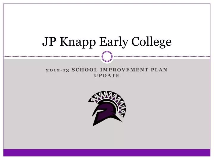 PPT - JP Knapp Early College PowerPoint Presentation, free download ...