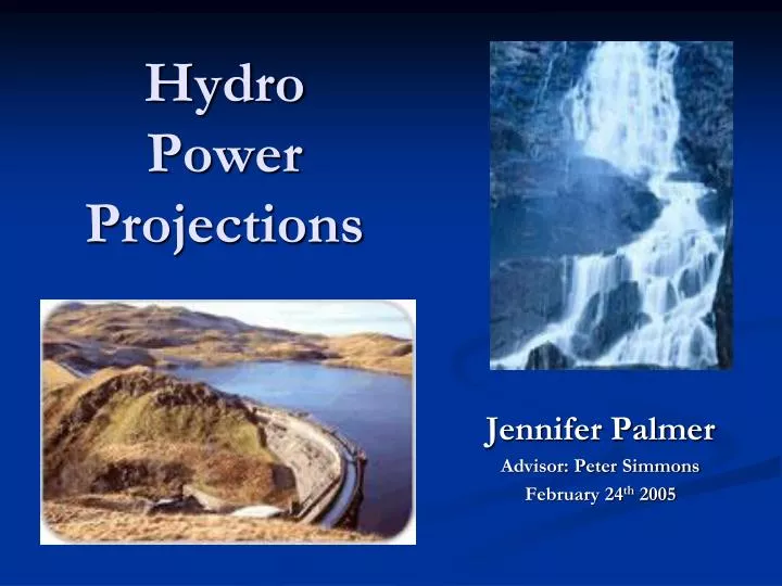 PPT - Hydro Power Projections PowerPoint Presentation, free download ...