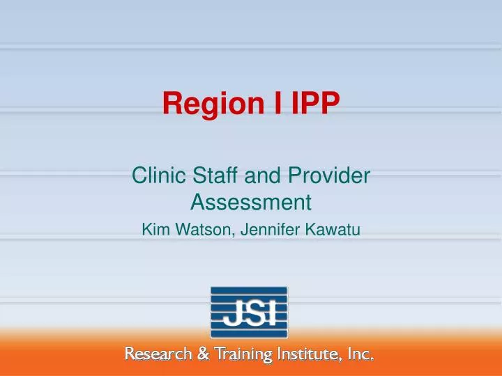 PPT - Region I IPP PowerPoint Presentation, free download - ID:4500401