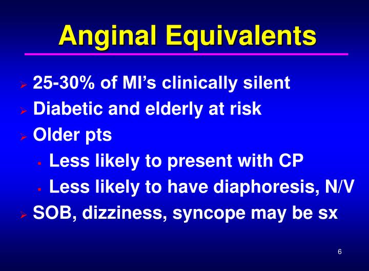 PPT - AMI/ACS Diagnosis: History and Physical PowerPoint Presentation ...