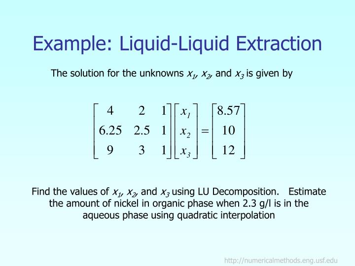 PPT - LU Decomposition PowerPoint Presentation - ID:4501404