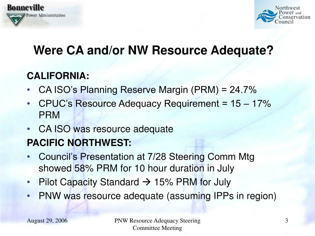 PPT - July 24th Extreme Temperature Event: Resource Adequacy Review ...