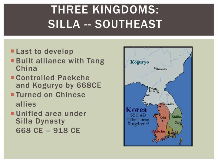 PPT - Korea Pre-History and the Three Kingdoms PowerPoint Presentation ...