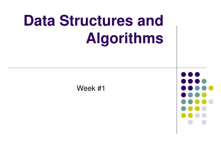 PPT - Data Structures and Algorithms PowerPoint Presentation, free ...