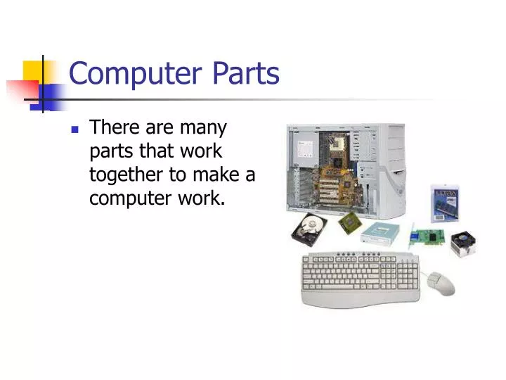 PPT - Computer Parts PowerPoint Presentation, free download - ID:4503773