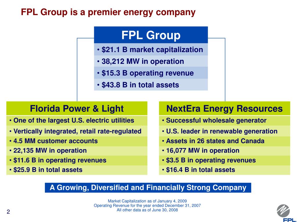 PPT - Florida Power & Light Company Next Generation Solar Energy ...