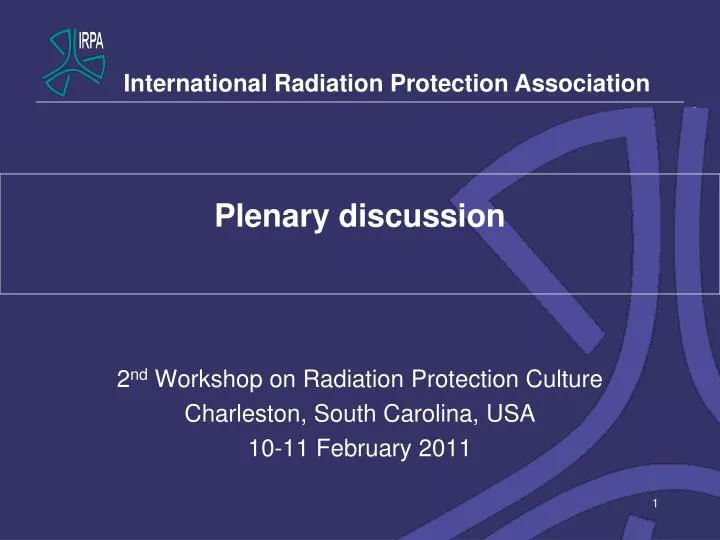 PPT - Plenary discussion PowerPoint Presentation, free download - ID ...